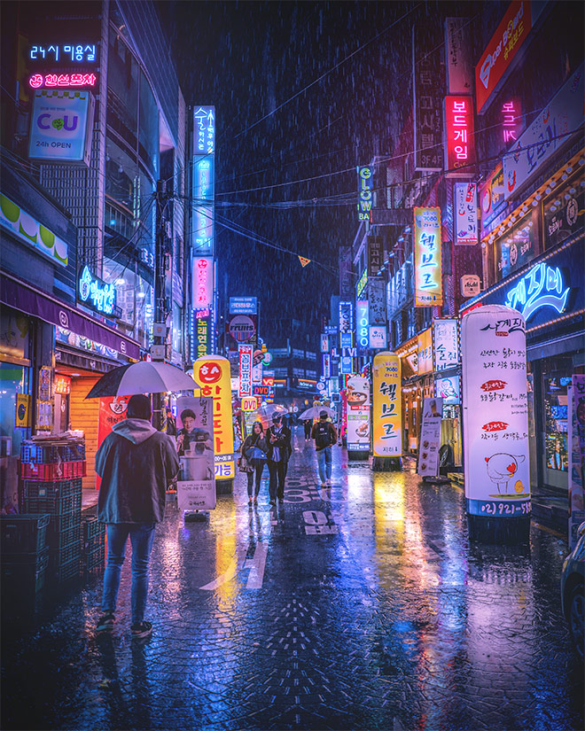 How to Apply Cyberpunk Style Color Grading & Neon Effects to Your ...