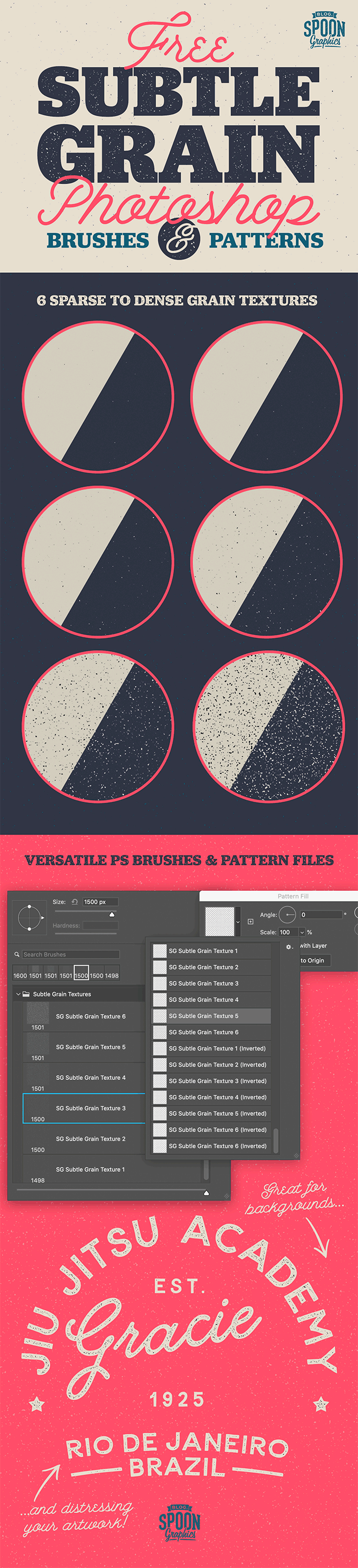 Download My Free Subtle Grain Photoshop Brushes and Patterns - Best AI ...