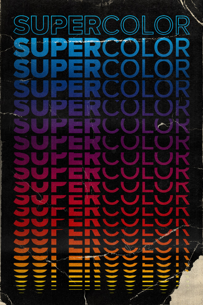How to Create a Colourful Stacked Text Effect - Best AI Powered ...